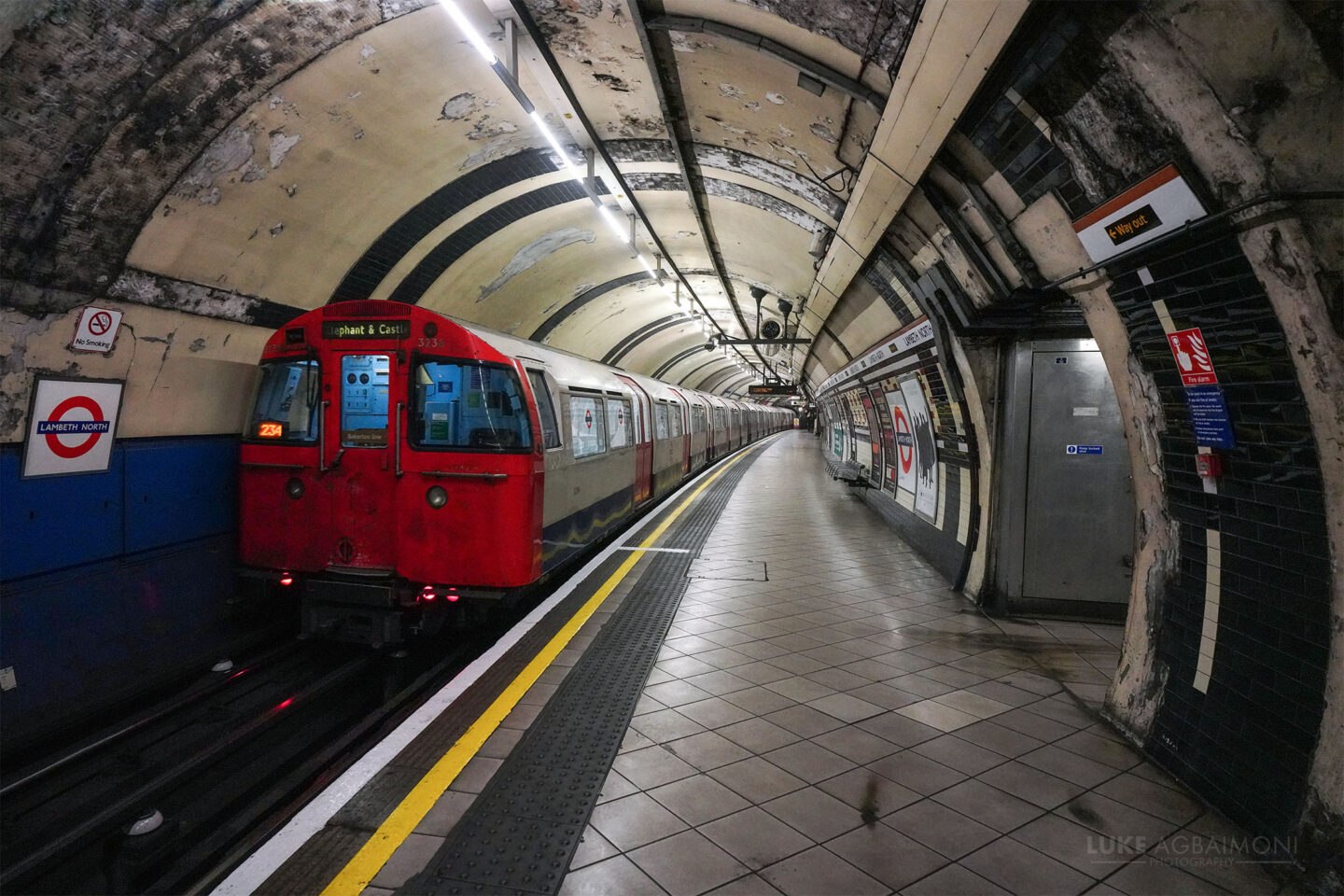 Lambeth North Station - London Photography - Tube Mapper