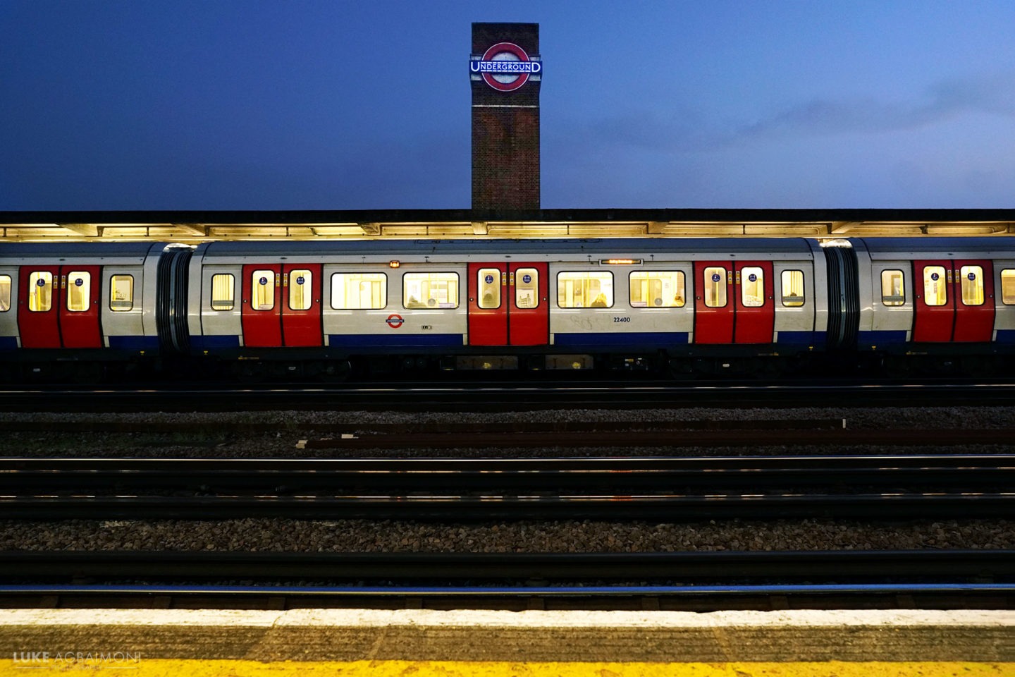 Chiswick Park Station - London Photography - Tube Mapper
