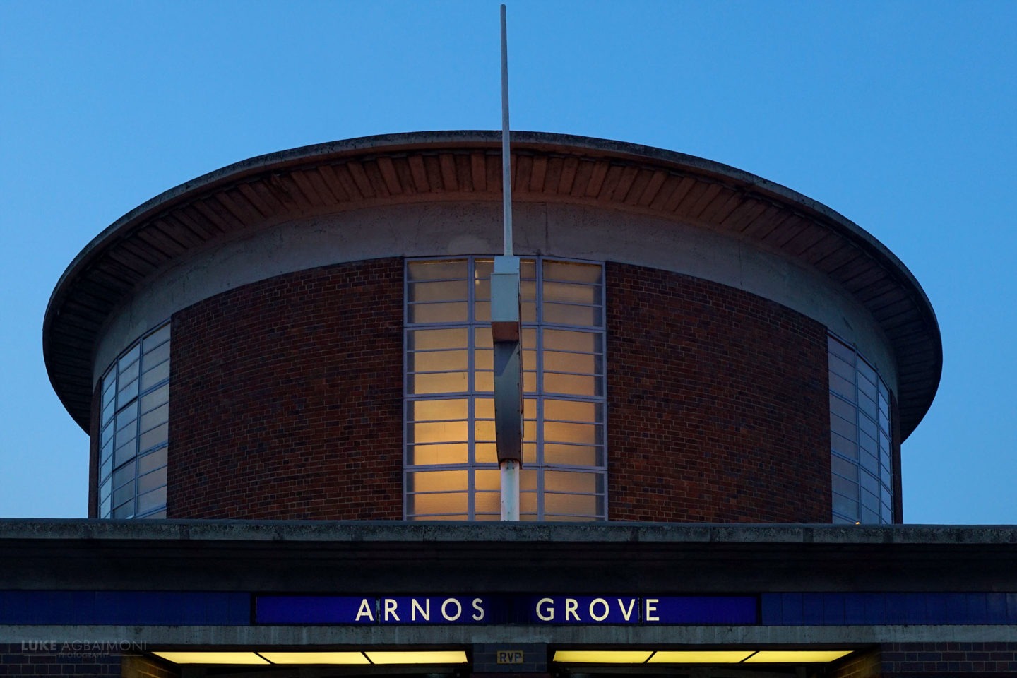 Arnos Grove Station - London Photography - Tube Mapper