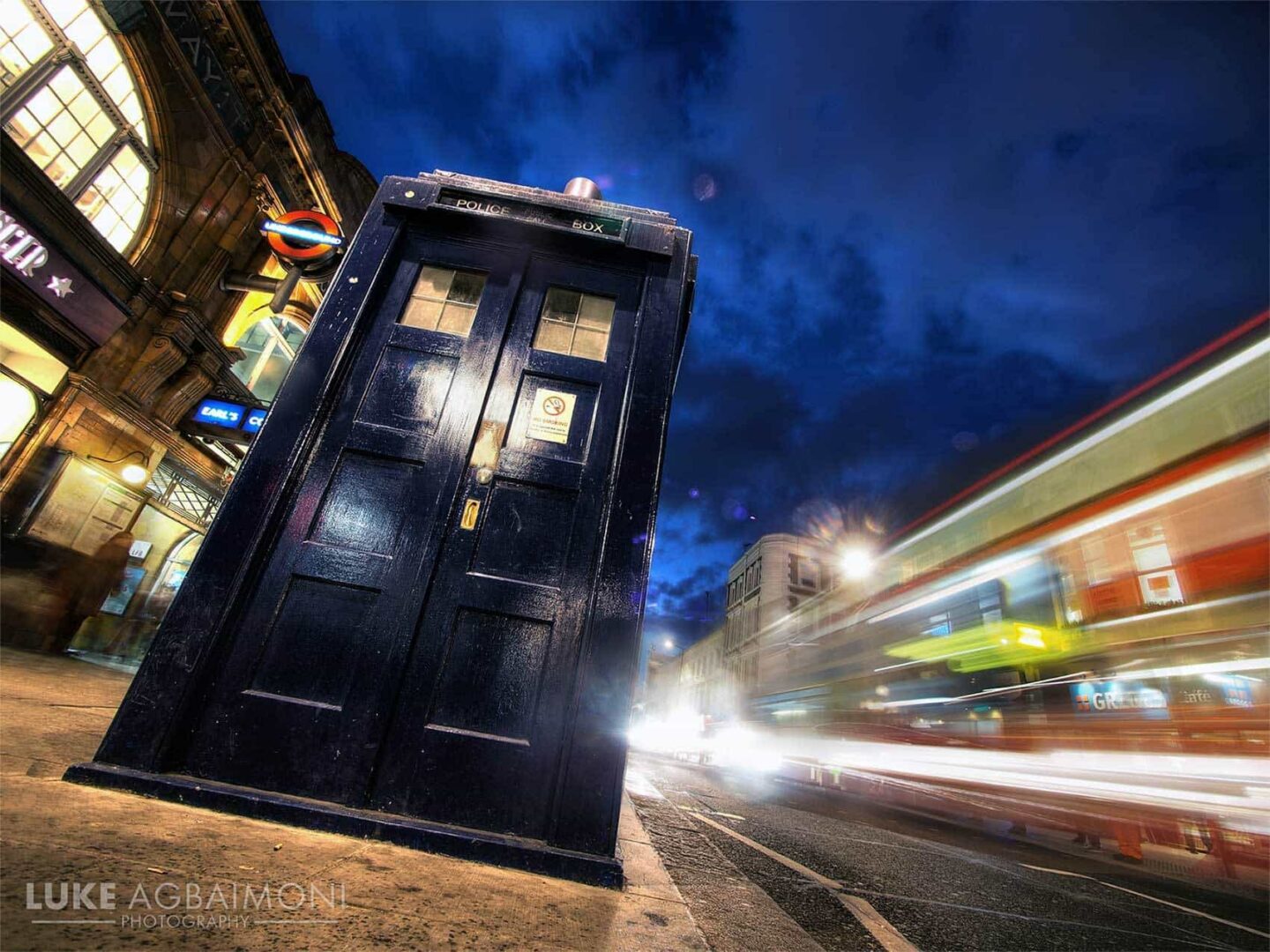 The Tardis Police Phone Box - London Photography - Tube Mapper