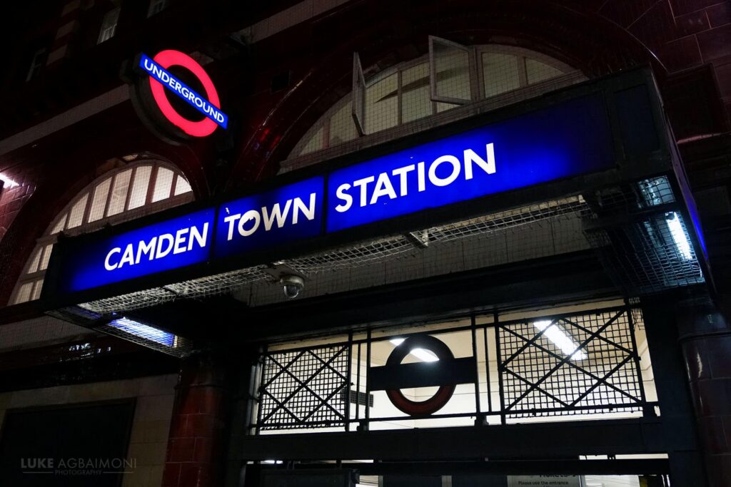 Camden Town Station London Photography Tubemapper Camden Town Station London Photography Tubemapper