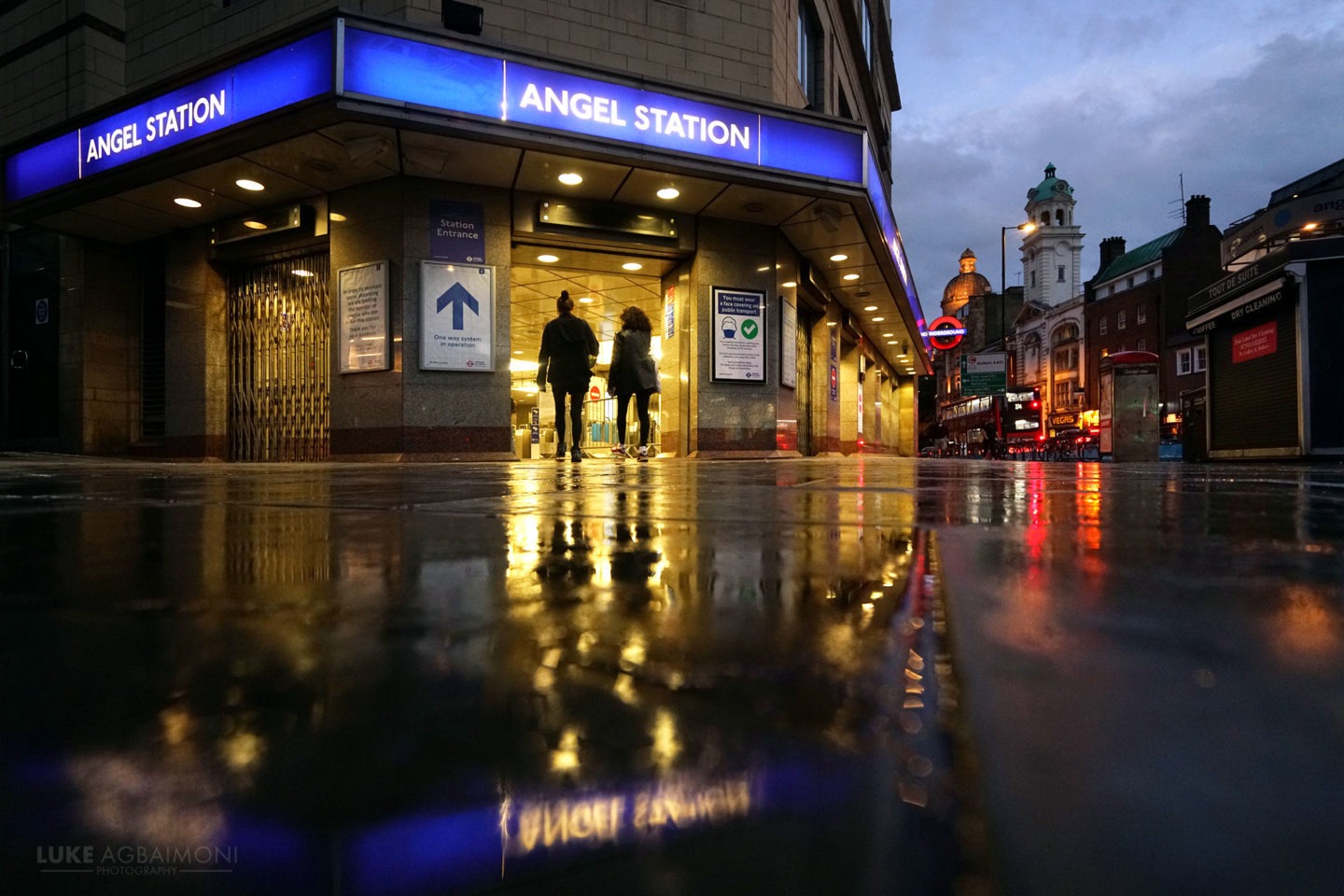Angel Station - London Photography - Tube Mapper