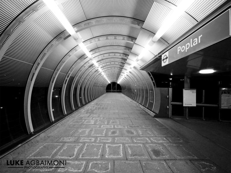 Poplar DLR Station - London Photography - Tubemapper