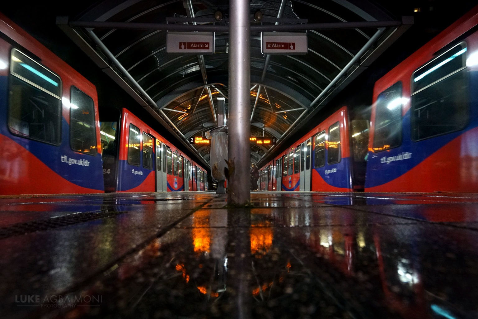 Shadwell DLR Station - London Photography - Tube Mapper