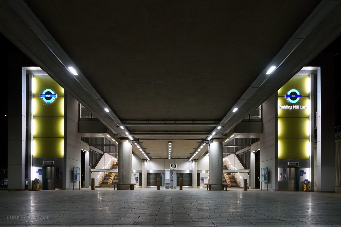 Poplar DLR Station - London Photography - Tubemapper
