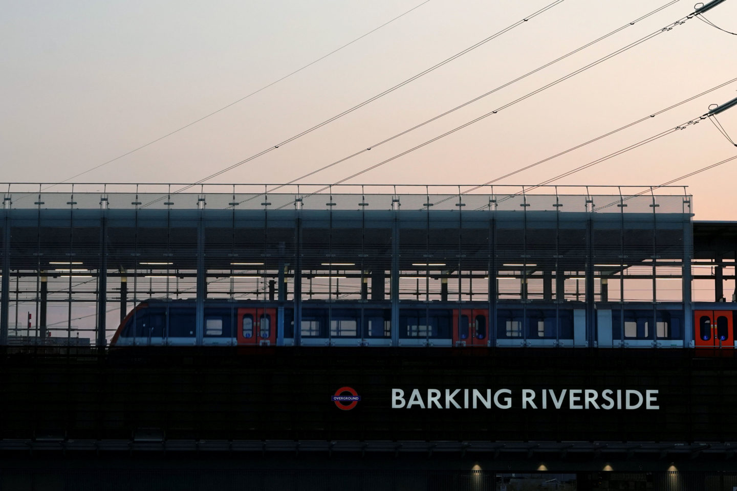 Barking Riverside Overground Station - London Photography - Tube Mapper