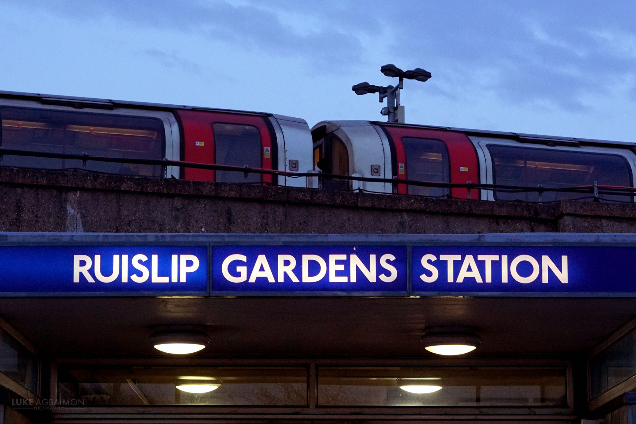 Ruislip Gardens Station - London Photography - Tube Mapper