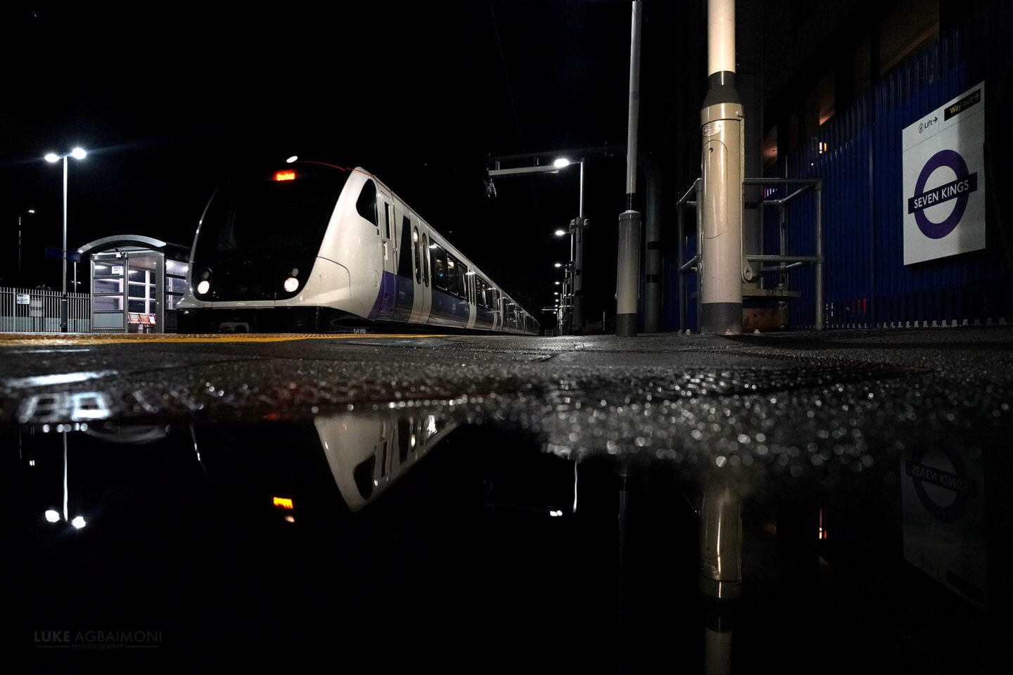 Seven Kings Station - Elizabeth line London Photography - Tube Mapper