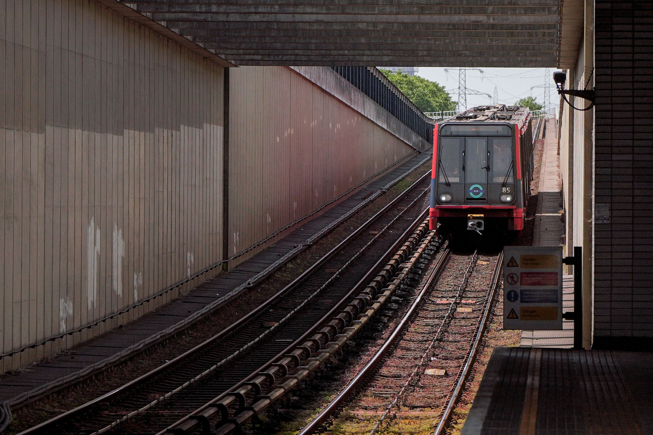 Beckton Park DLR Station - London Photography - Tubemapper